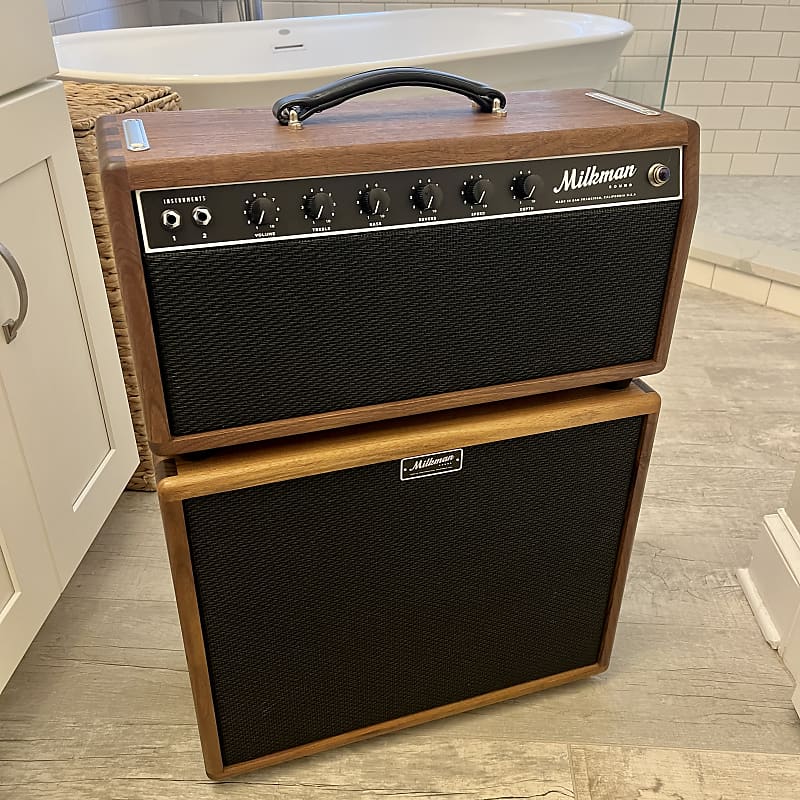 Milkman Creamer Head + 1x12 Cab - New Moon Walnut | Reverb