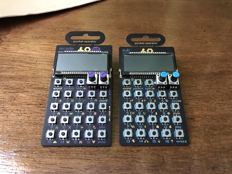 Teenage Engineering Sub & Arcade Pocket Operators | Reverb