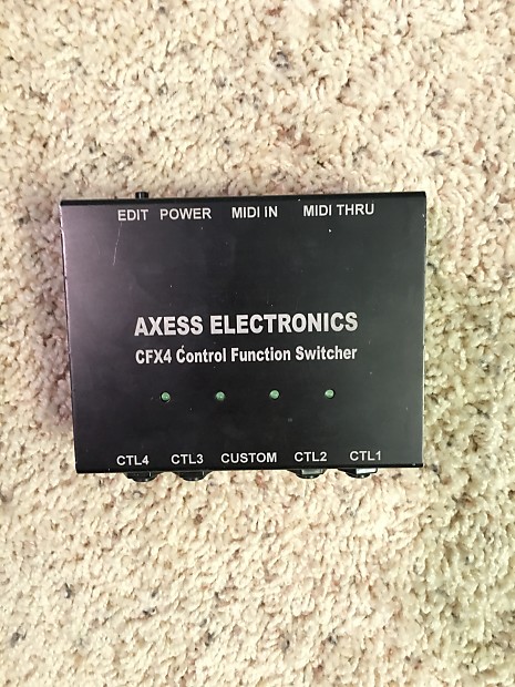 Axess Electronics CFX4 Control Function Switcher - Midi | Reverb
