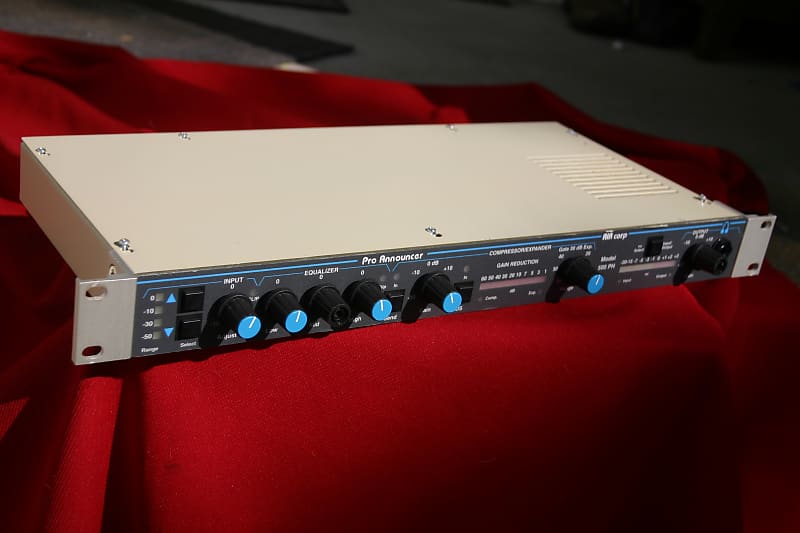 Air Corp 500 PH Pro Announcer Mic Pre Amp Compressor EQ 1990s | Reverb