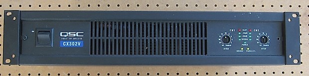 QSC CX302V Stereo Power Amp | Reverb