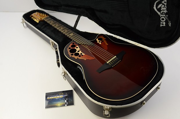 Ovation Adamas 1598 MERB 12 String Acoustic-Electric Guitar - | Reverb