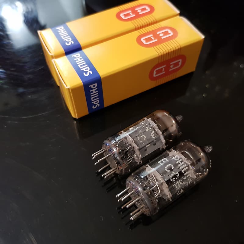 Philips Miniwatt Holland ECC83 12AX7 I65 year 1967 matched | Reverb
