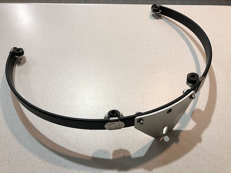 Gauger Percussion 16" RIMS Black OCDP Orange County Drum | Reverb