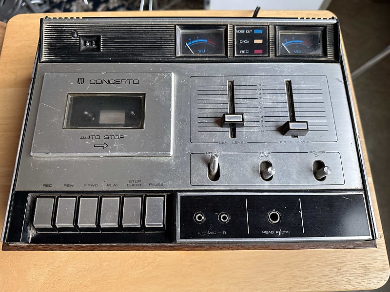 Concerto CSD Tape Cassette recorder | Reverb
