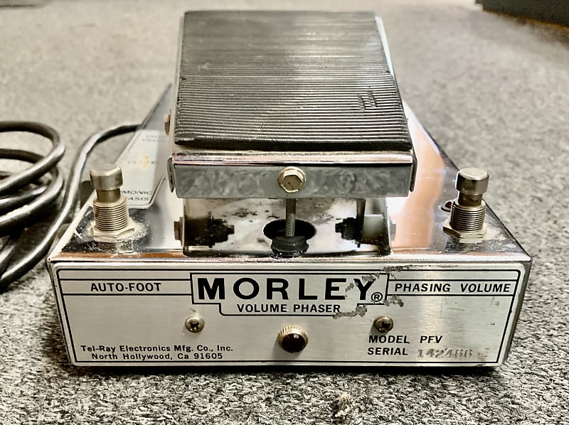 Morley PFV Volume Phaser Vintage - Chrome | Reverb
