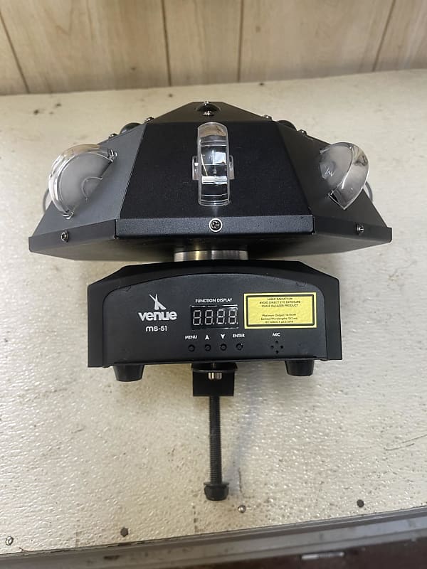Venue Mothership MS-51 Spinning Disco Lights | Reverb