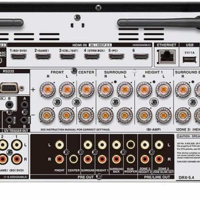 Integra - DRX-5.4 - THX 9.2 Channel Network 8K AV Receiver - | Reverb