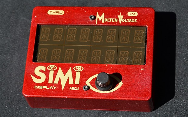 SIMI .:. B-Stock Modular PedalBoard MIDI LED Display Module | Reverb