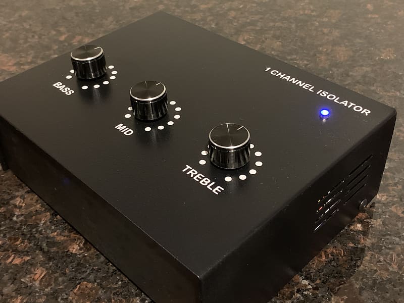 3 BAND DESKTOP DJ TONE ISOLATOR Black | Reverb