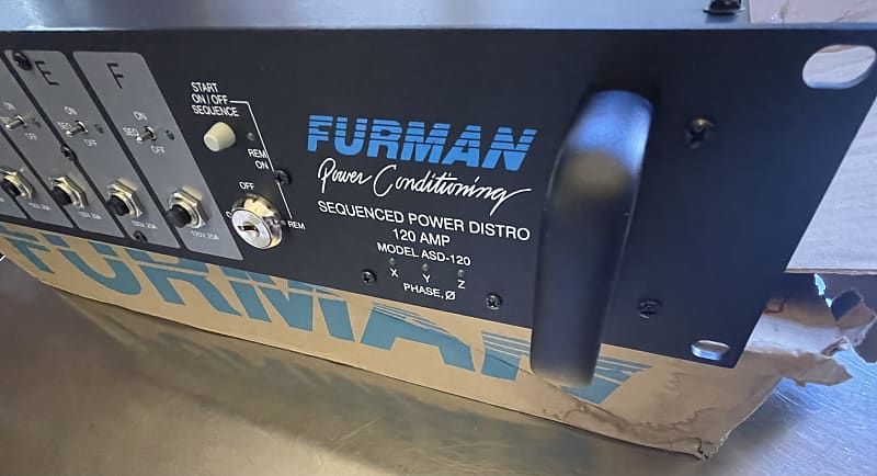 Furman ASD-120 2010-2013 - Black | Reverb