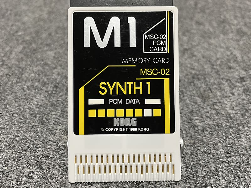 Korg MSC-02 SYNTH1 for M1 PCM Card | Reverb Australia