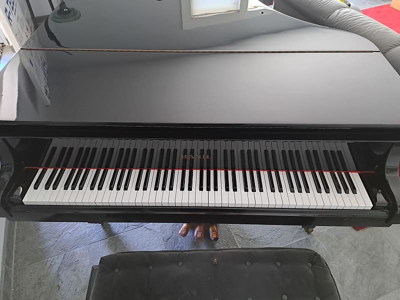 Hanil Baby Grand Piano Black Lacquer 1983 Black Lacquer | Reverb