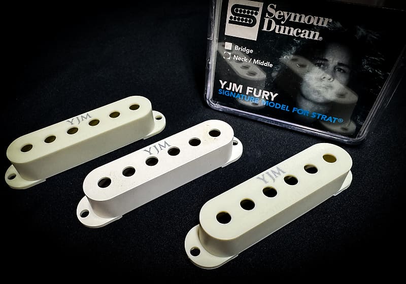 Seymour Duncan YJM Fury Pickup Covers (COVERS ONLY, NO | Reverb