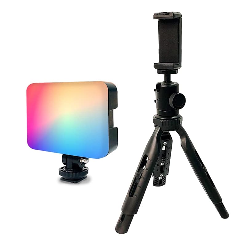 Vlog Kit Rgb Video Light, Full Color Led Camera Light With 3 | Reverb