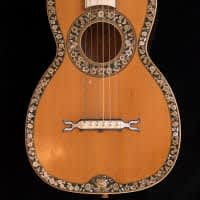 Vintage 8 string Bowl Back Mandolin butterfly inlay | Reverb