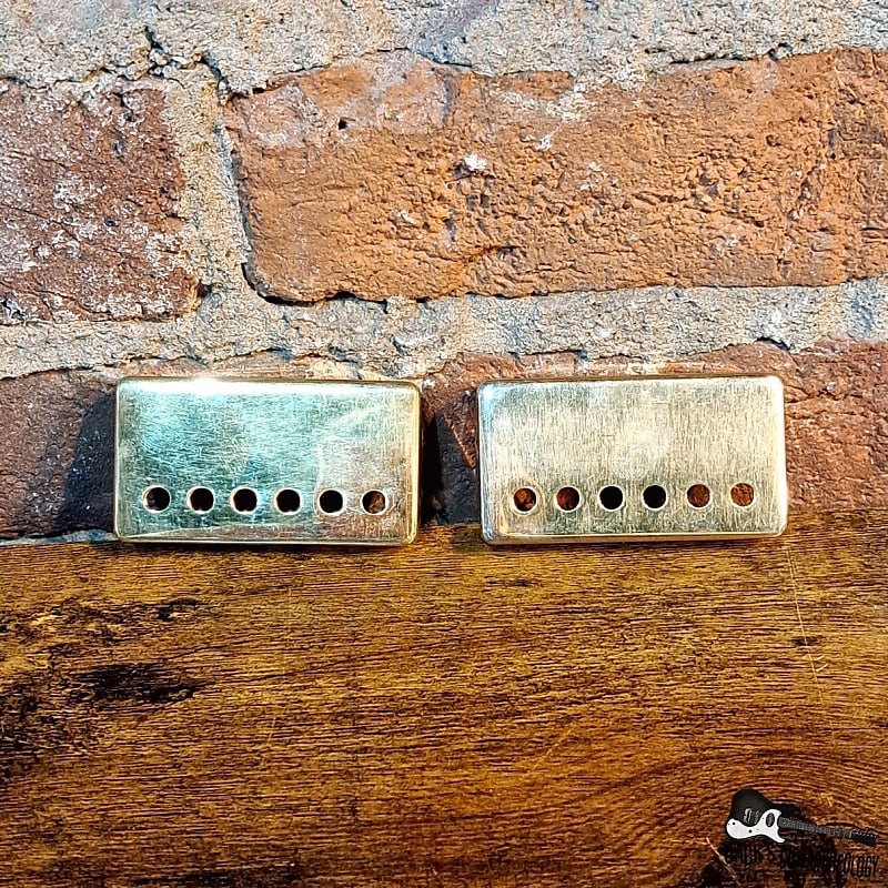 Gibson Custom Shop Pickups Covers (Gold) | Reverb