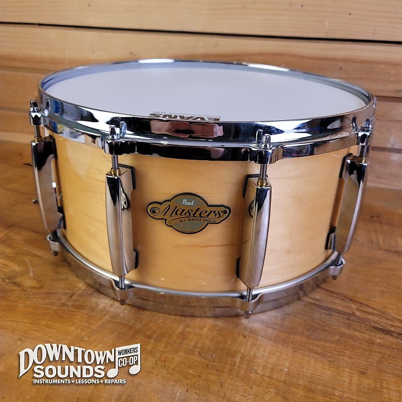Pearl Masters SST All Maple Shell 6.5" x 14" Snare Drum - | Reverb