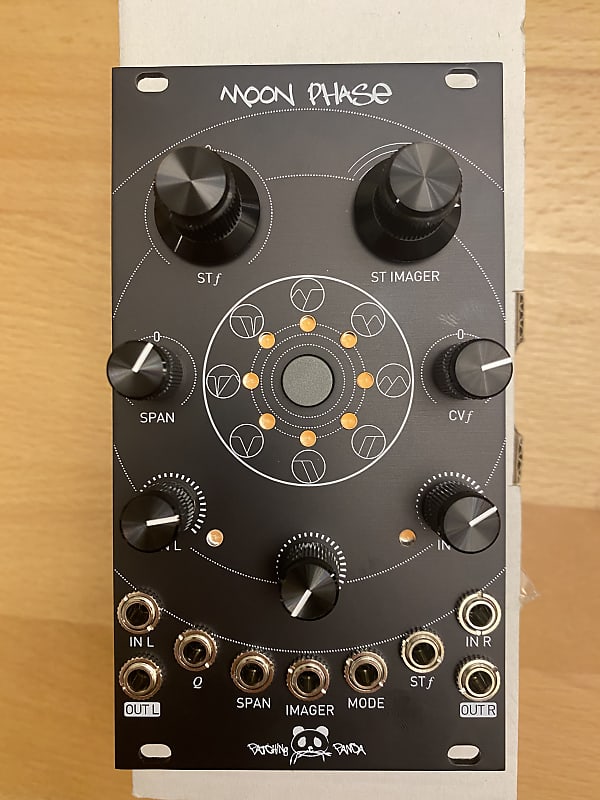 Patching Panda Moon Phase Eurorack Stereo Filter 2022 Black | Reverb