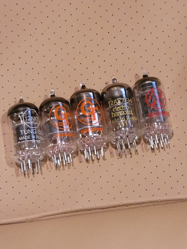 (5) GT Grove Tubes JJ EHX Tung Sol 12AX7 ECC83 Pre-amp Tubes | Reverb