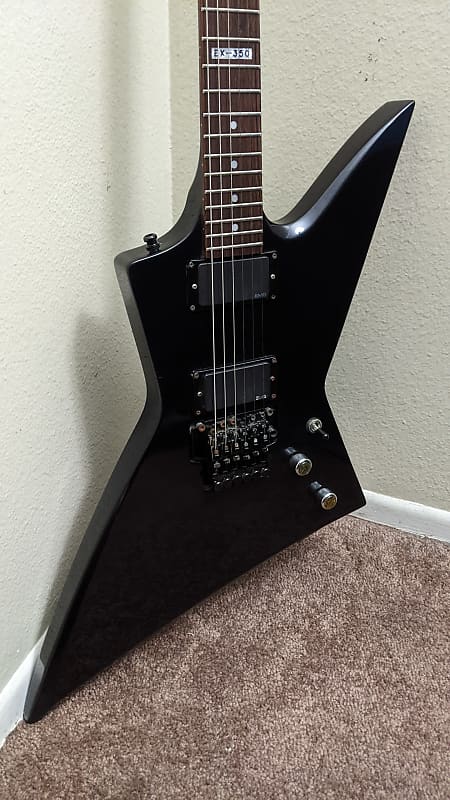 ESP LTD EX-350 Dark Blue with Flakes | Reverb