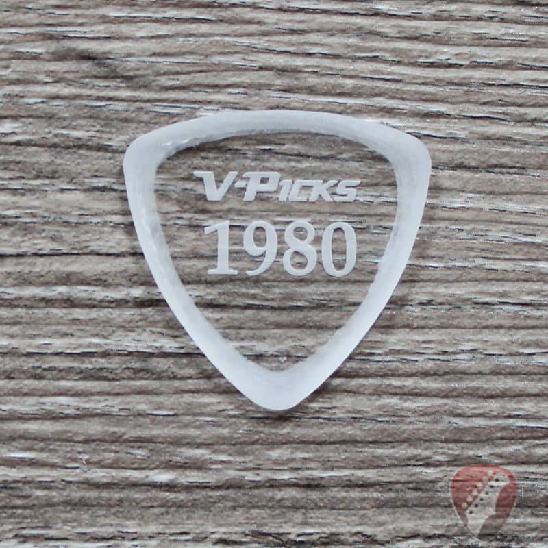 V-Picks 1980 Unbuffed Custom Guitar Pick 2.75mm | Reverb