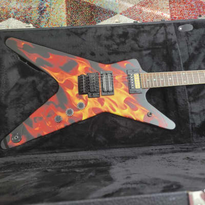 Dean Dime O Flame ML (2007 Made in Korea, Dimebag | Reverb Canada