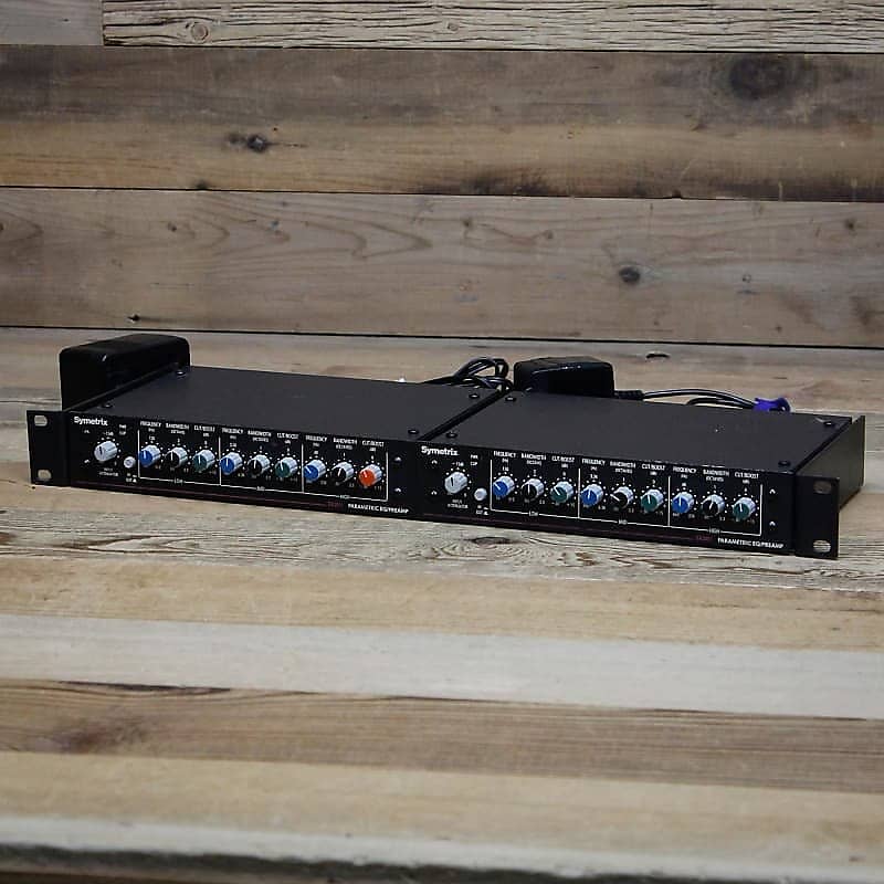 Symetrix SX201 Parametric EQ/Preamp Racked Pair SX-201 | Reverb