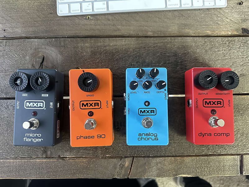 Mxr Phase 90, dyna comp, analog chorus, micro flange, pedal | Reverb