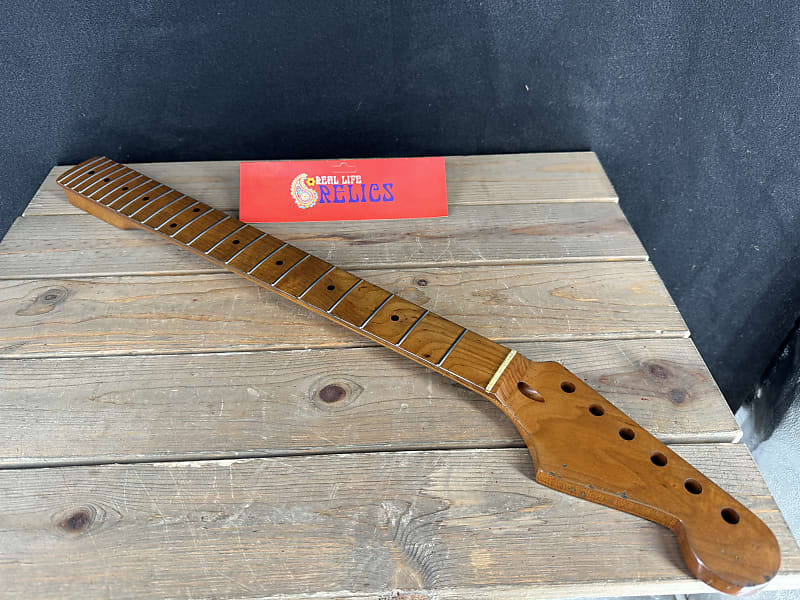 Real Life Relics Nitro Roasted Maple Strat® Stratocaster Neck | Reverb