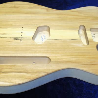 Spalted Maple Top and Back \ Basswood Telecaster Tele | Reverb Canada