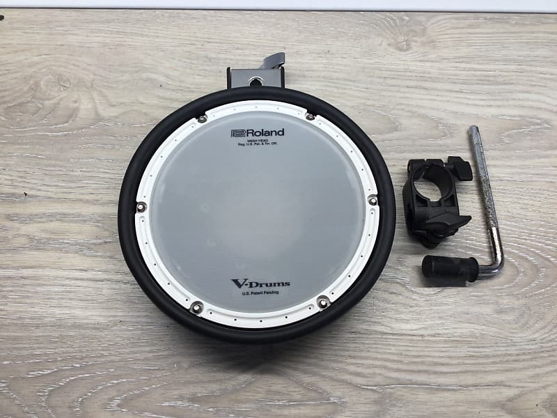 Roland PDX-8 V-Drum 10" Dual-Trigger Pad w/ MDH-6U Rack Mount | Reverb