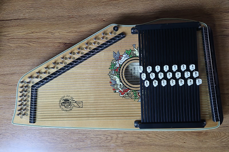 Samick Chromaharp SH-210S (Autoharp / brand new strings) | Reverb