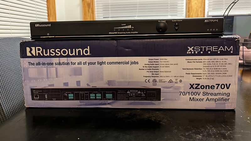 Russound XZone70V XStream Streaming Mixing Amplifier | Reverb