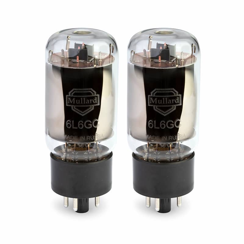 Mullard 6L6 Tubes, Matched Pair | Reverb