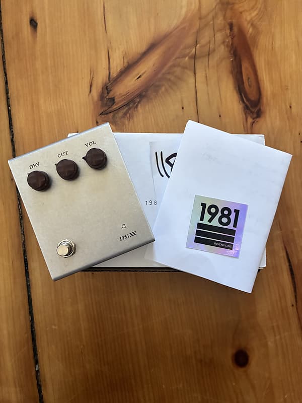 1981 Inventions Germanium DRV Professional Overdrive 2025 - | Reverb