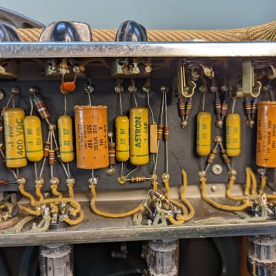 Fender Twin Amp 1959 - Tweed | Reverb