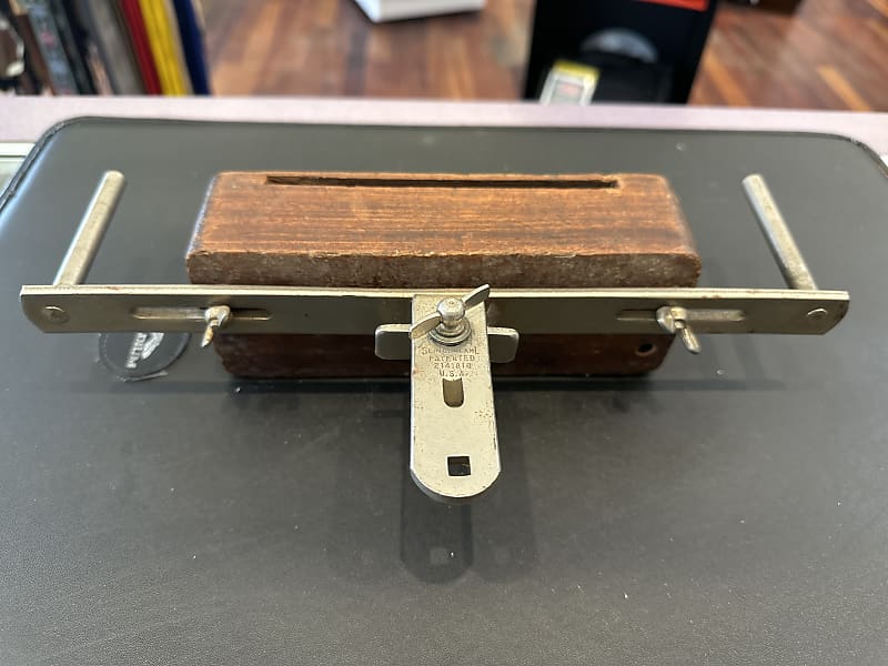 Vintage Slingerland Cowbell Wood Block Rack | Reverb