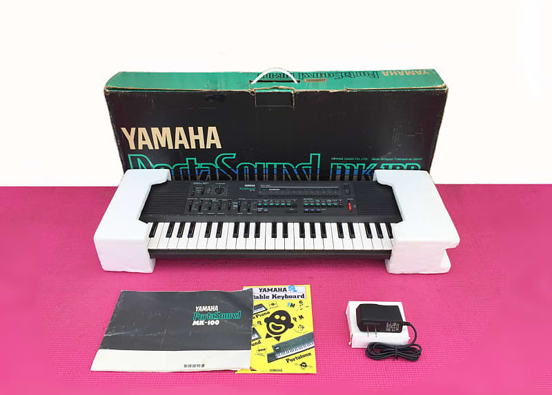 Yamaha Portasound MK-100 Vintage Synthesizer Keyboard | Clean | Reverb