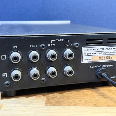 Trio MX-70 BBD Echo Effects / 2ch Analog Mixer [Great | Reverb