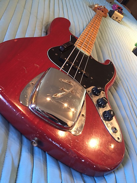 Fender Jazz Bass 1978 Wine Red | Reverb