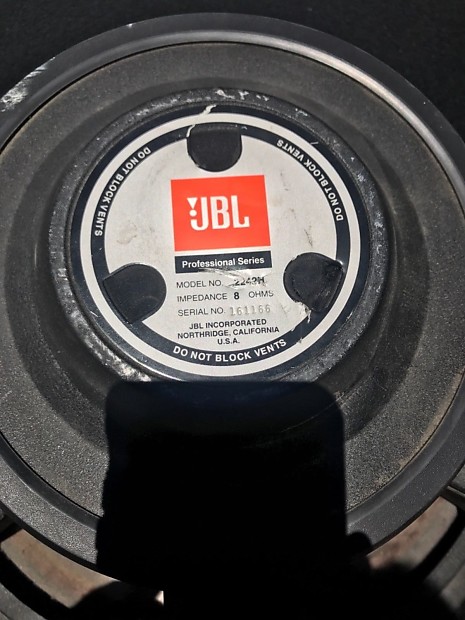 JBL 2242H Speaker 18 inches tested works! | Reverb
