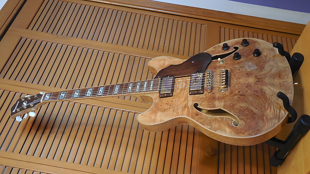 Ibanez AS103 BM-NT-12-01 burl | Reverb