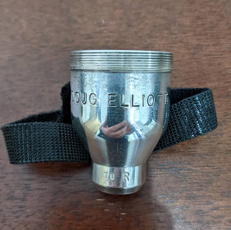 Doug Elliott Tuba Mouthpiece R Cup Early-'90s - Silver | Reverb