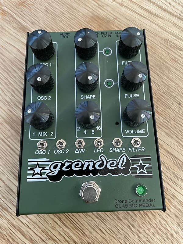 GRENDEL DRONE COMMANDER CLASSIC PEDAL 2015 Metal | Reverb