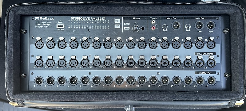 PreSonus StudioLive RML32AI Mid-2010s - Black | Reverb