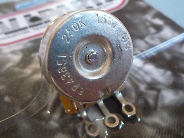 CTS 250K Reverse Audio Taper Pot for Lefty in Ottawa, Canada | Reverb