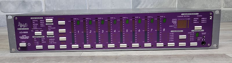 Apogee AD8000 with DACVIII Digi-8+ and TDIF Option Cards | Reverb