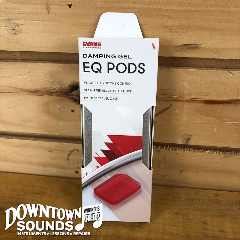 Evans EQ Pods Drum Damper Gels | Reverb