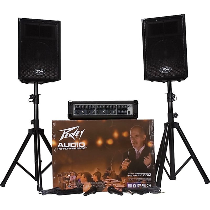 Peavey Audio Performer Pack - Complete PA System Package | Reverb